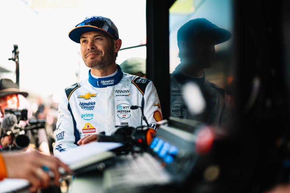 NASCAR’s Kyle Larson Back At Indianapolis For Possible Final Indy 500