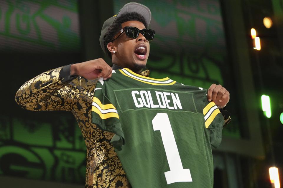 Green And Golden: Packers Take Wideout Matthew Golden