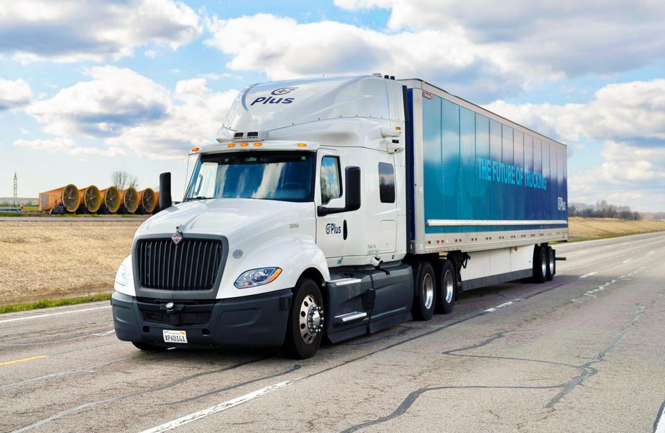 Plus Autonomous Truck Aces Driverless Safety Maneuver Testing