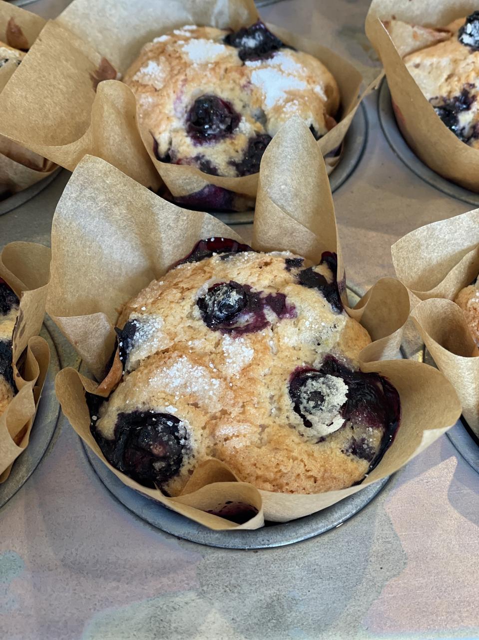 The Best Homemade Blueberry Muffins Explode With Berries