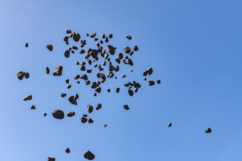 Some Earthquakes Can Shake So Violently That Rocks Become Airborne