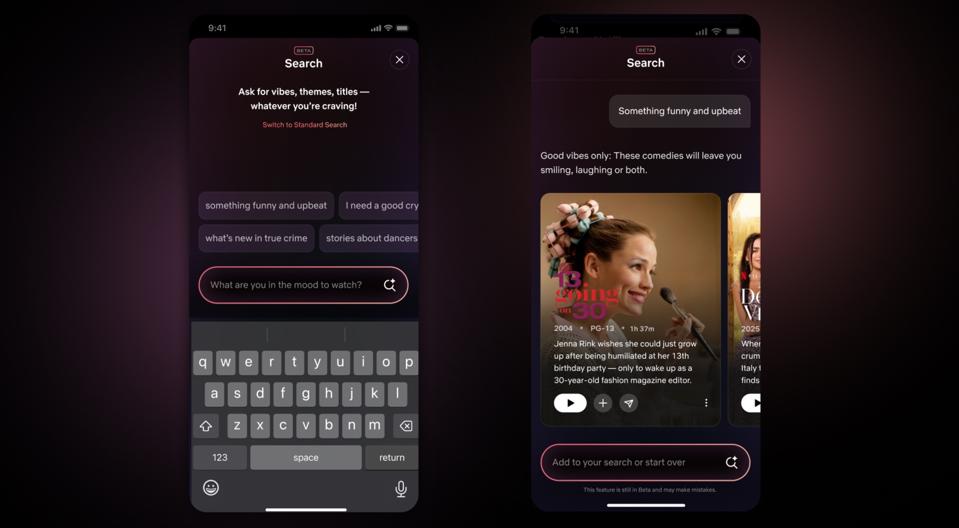 Netflix Tests AI Search Tools And TikTok-Like Design In Interface Revamp