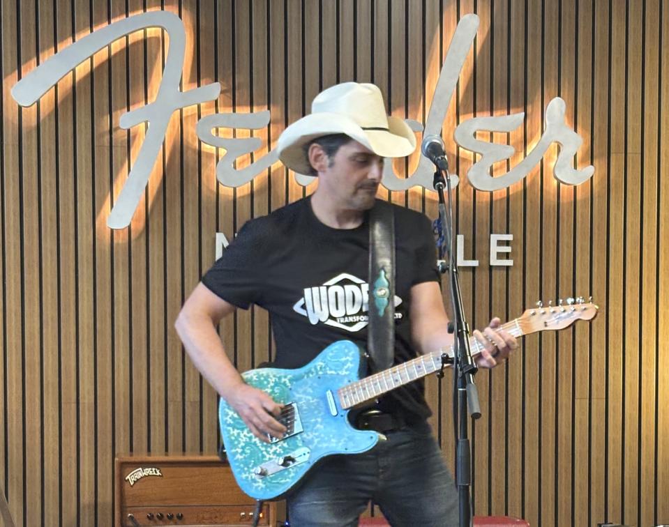 Brad Paisley On His Partnership With Fender To Create The “Lost Paisley ...