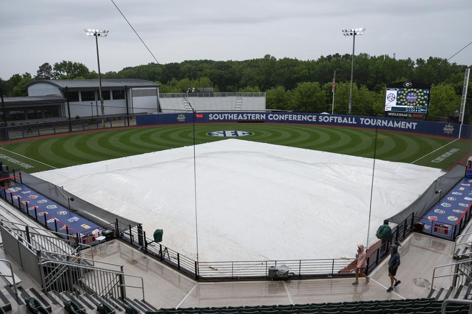 An Atmospheric River And Stalled Low Force Co-SEC Softball Champions