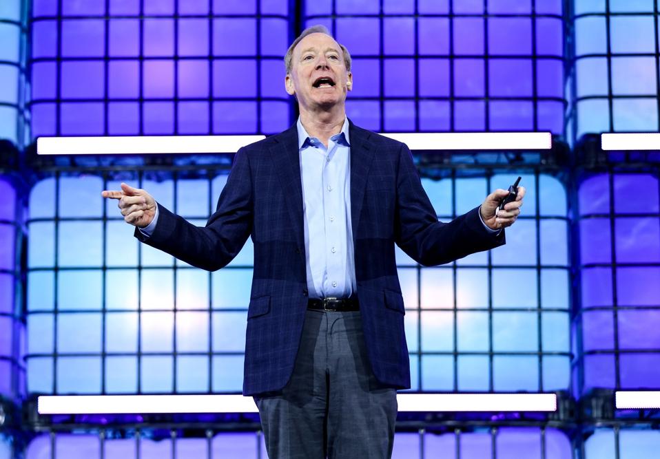 ‘AI Is Creating A New Economy,’ Microsoft President Brad Smith Says