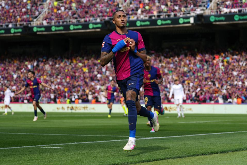 FC Barcelona's Raphinha In Exit Admission, Explains Real Madrid Goal