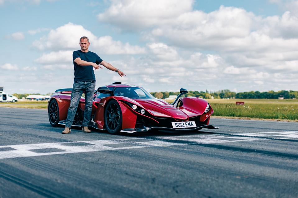 Ex-Stig Ben Collins Returns To Top Gear Track In 700HP Praga Bohema Supercar