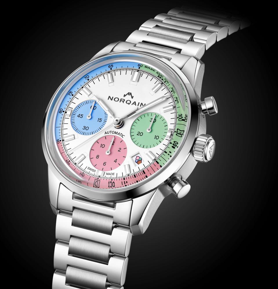 Norqain Unveils A Colorful Ice Cream-Themed Watch For Summer