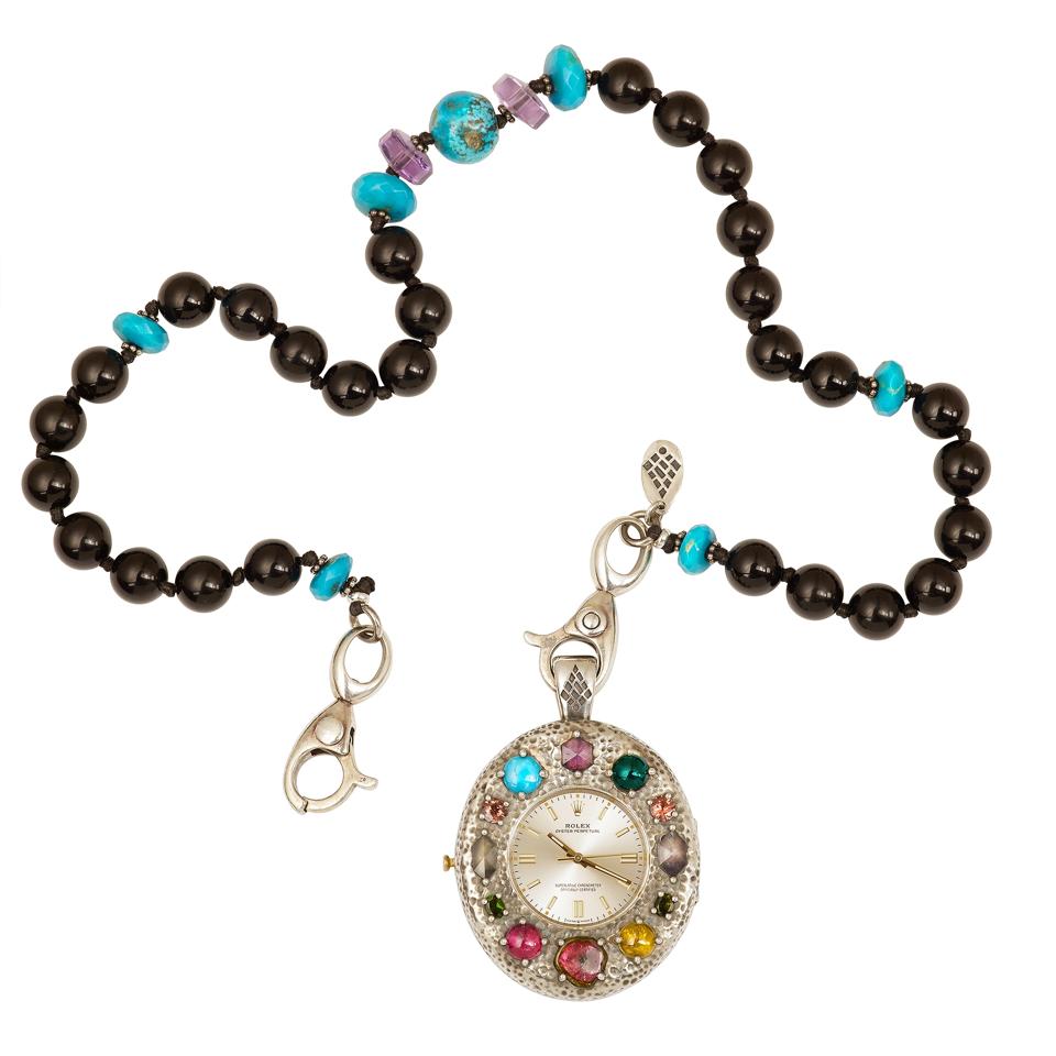 The Aaron Jah Stone Pocket Watch Is Couture’s Most Coveted Timepiece