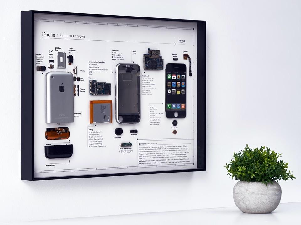 Turning Recycling Into Art With Collectible Phones