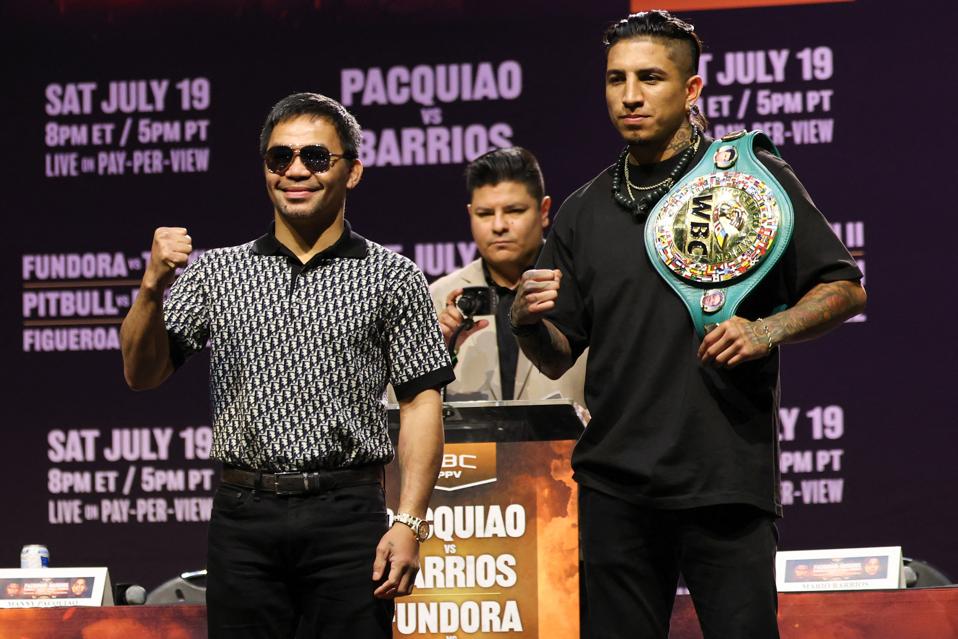 Manny Pacquiao Vs. Mario Barrios Full Boxing Fight Card