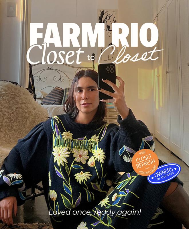 Farm Rio Introduces Resale Option, Adding To Brand's B-Corp Goals