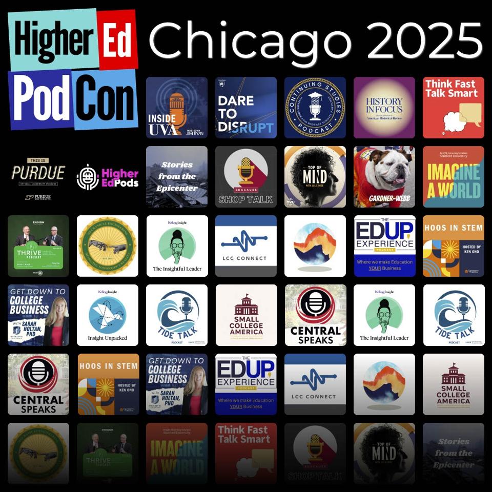Higher Ed Podcasts Are Starting To Grow, Organize