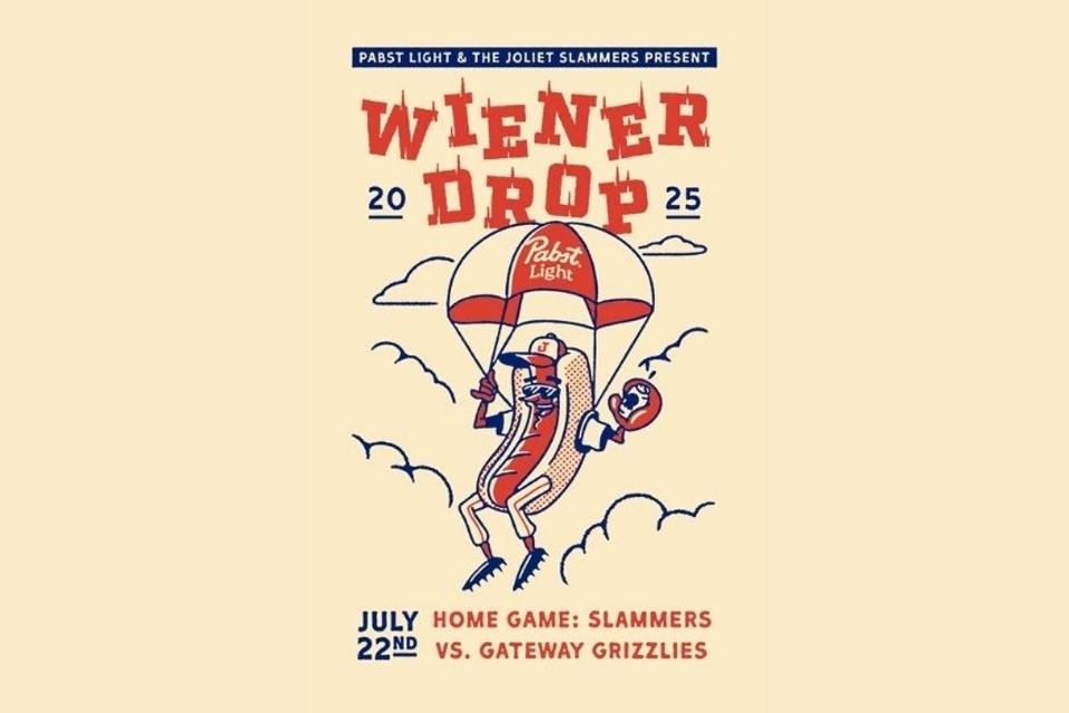 Pabst Light And Joliet Slammers Team Up For World Record Hot Dog Drop
