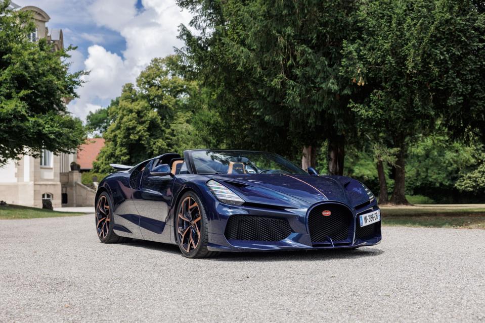 Driving The 282-MPH Bugatti Mistral, The World’s Fastest Roadster