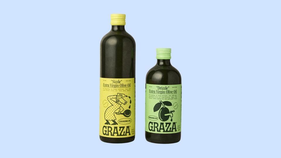 Graza Launches New Glass Bottles For Its Cult-Favorite Olive Oil ...