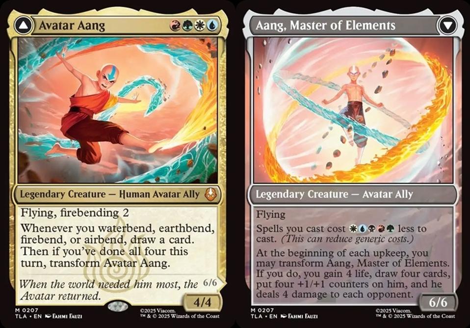 The First Looks For MTG: Avatar: The Last Airbender Are Here