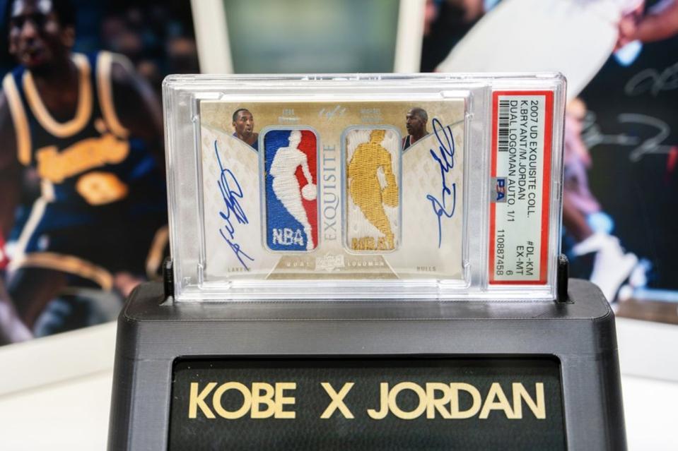 One-Of-A-Kind Kobe-MJ Card Expected To Break Basketball Card Record