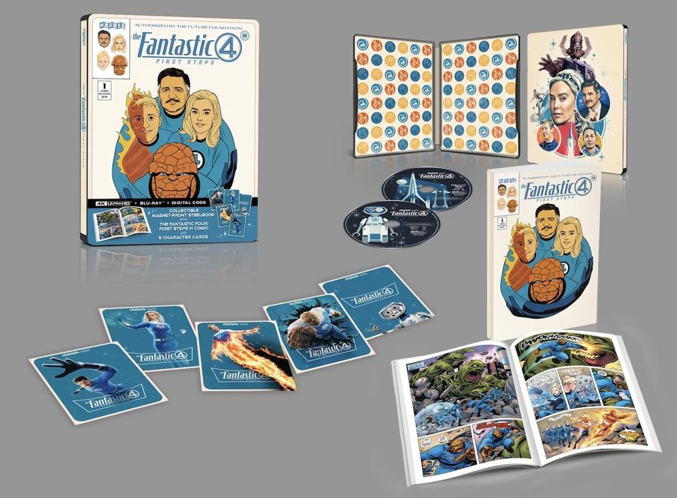 ‘The Fantastic Four: First Steps’ 4K Blu-Ray Details Revealed—Including ...