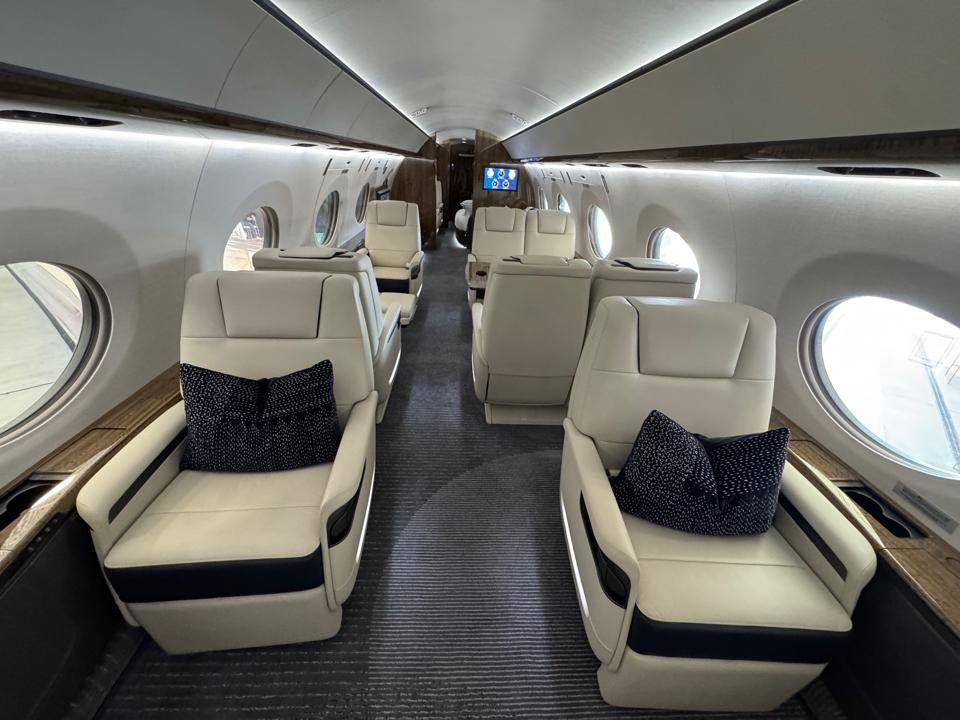 Inside The Interior Of A New $96 Million Gulfstream G700 Before It Changes