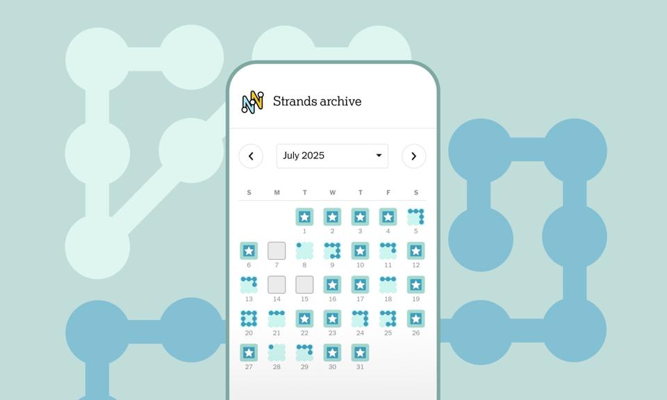 The NYT Strands Archive Is Live For Anyone Who’s Ever Missed A Game