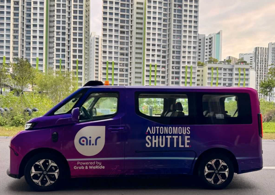 Grab, WeRide To Start Singapore Driverless Shuttle Service In 2026