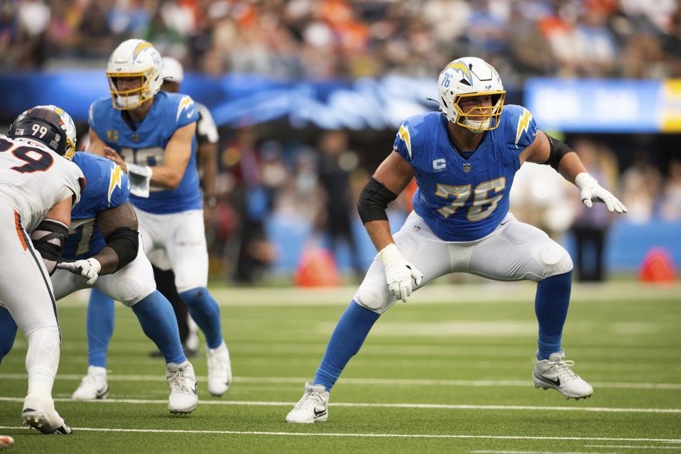 Chargers Encounter An Early-Season Test With Their Front Line Decimated