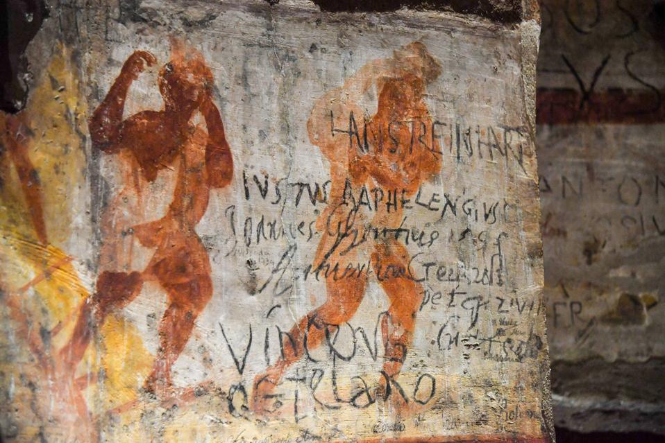 New Technology Reveals A Catacomb Fresco Of The Roman Grain Trade And ...