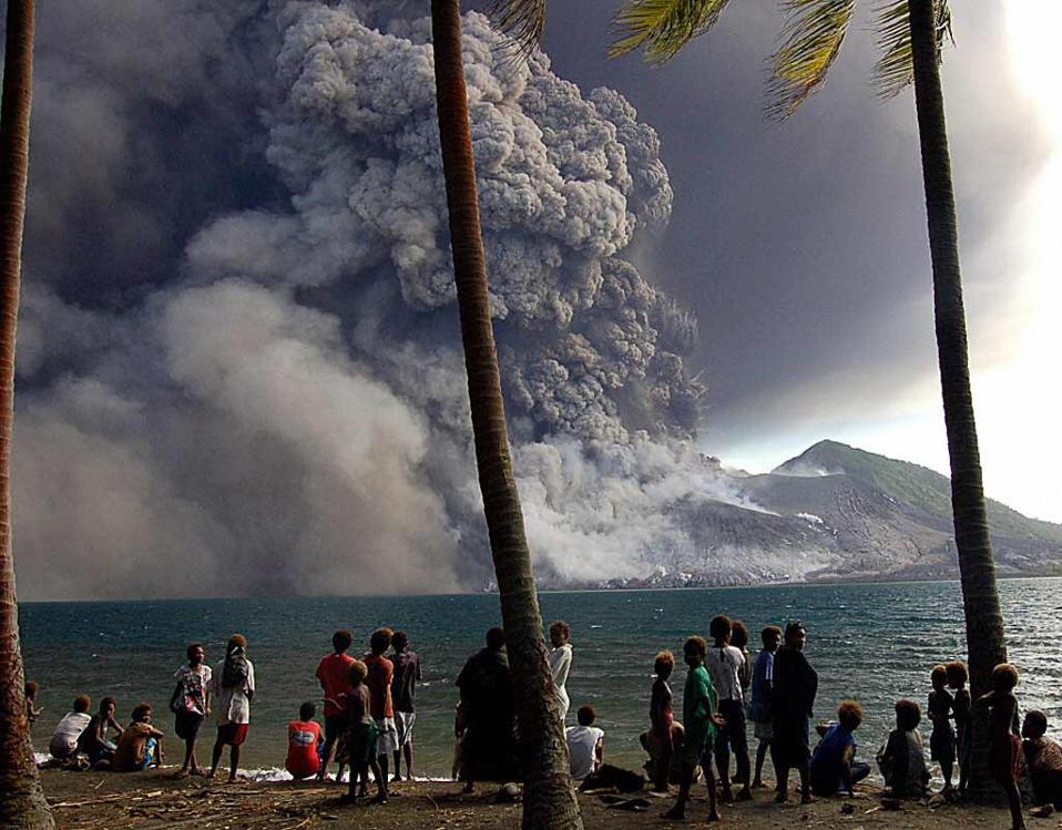 Watch This Volcanic Eruption Produce A Terrifying Sonic Boom
