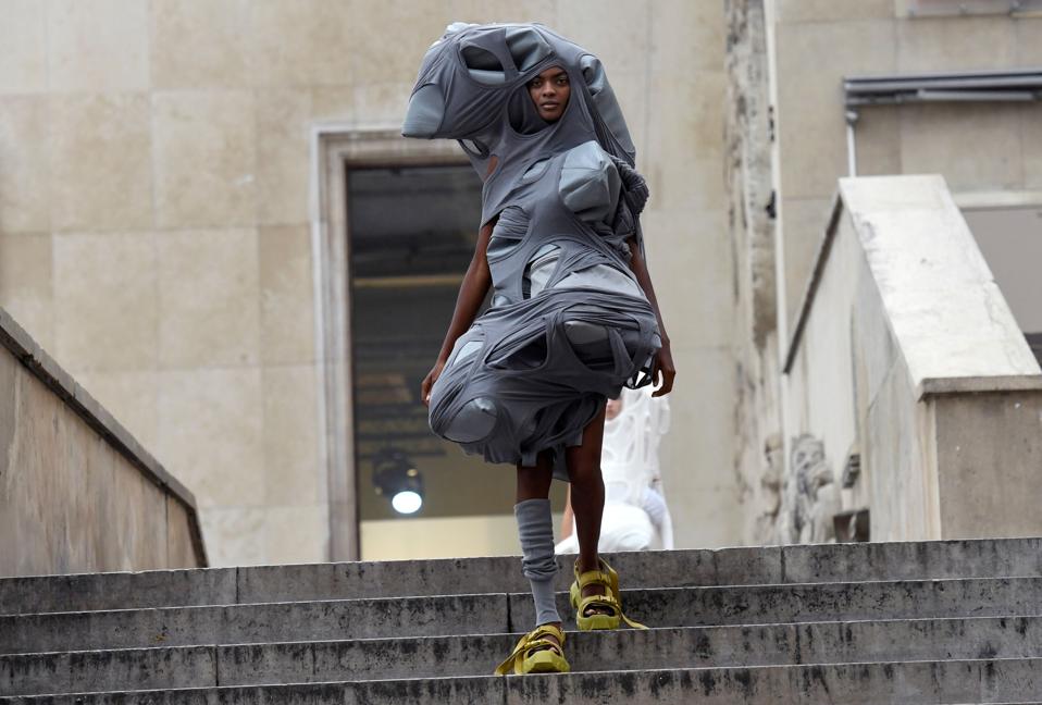 Why Are All These Fashion Models Covered In Weird Stuff?