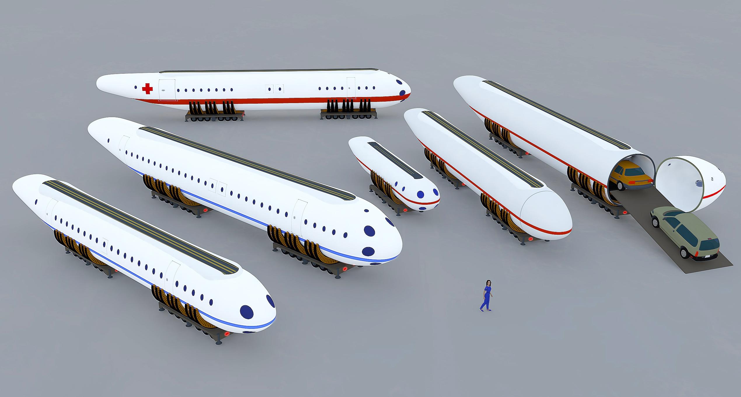 This Intriguing Aircraft Concept Aims to Eliminate Airport Lines and ...
