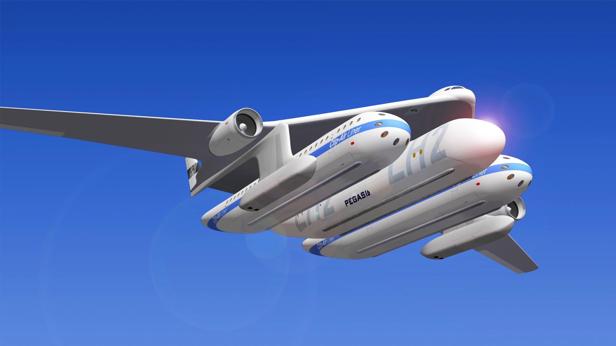 This Intriguing Aircraft Concept Aims to Eliminate Airport Lines and ...