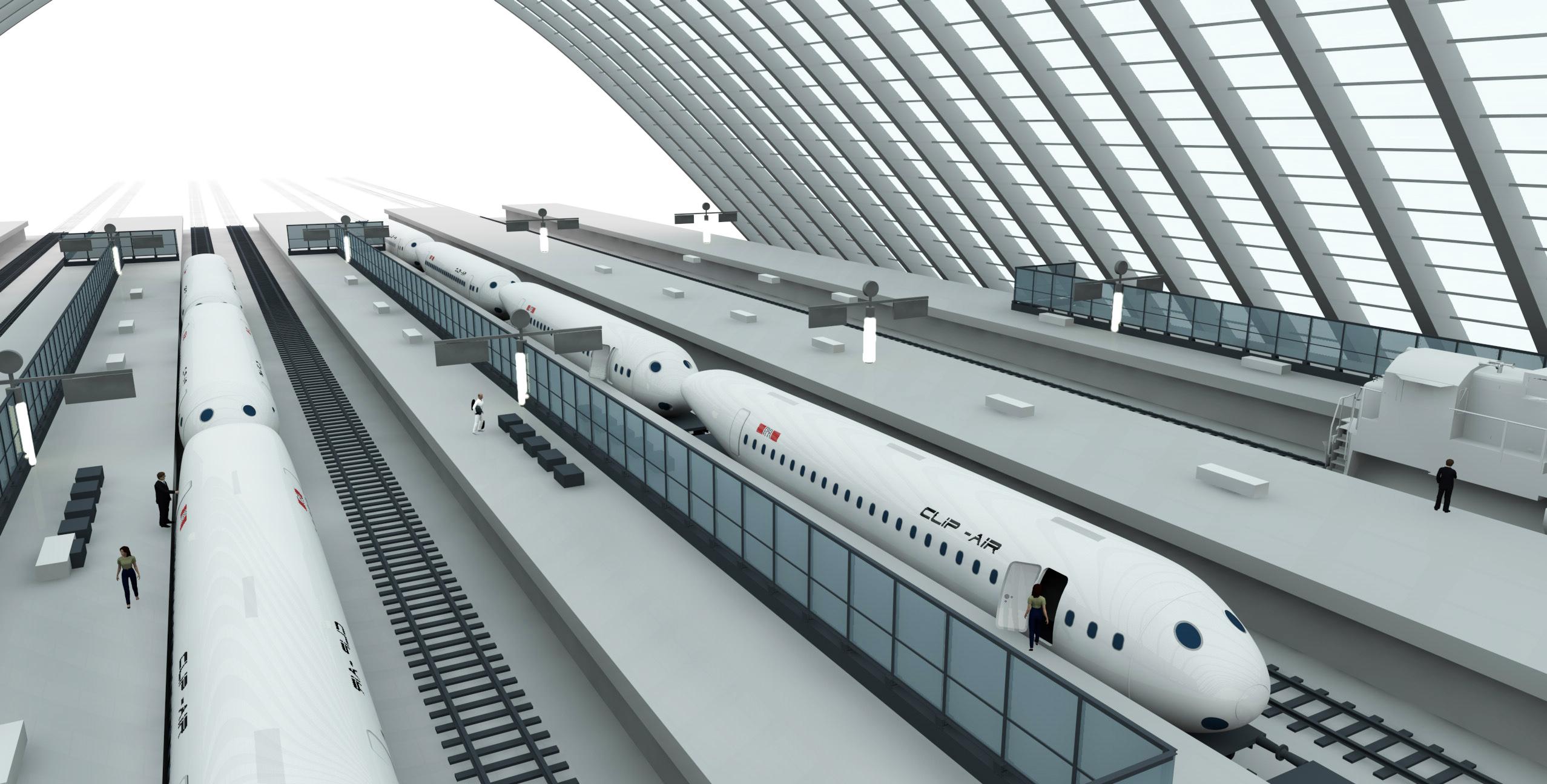 This Intriguing Aircraft Concept Aims to Eliminate Airport Lines and ...