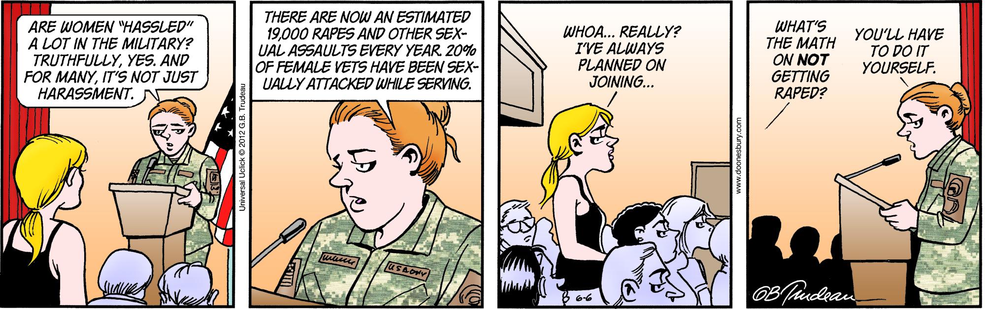 Garry Trudeau On The 'Invisible War' Within The Military